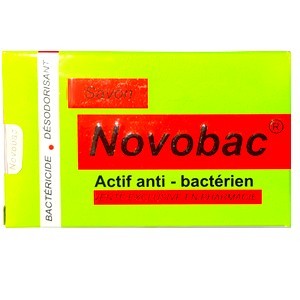 Novobac savon actif anti-bactérien 100g – Para des 3 S